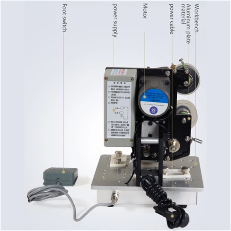 YTK-HP-241B Color Ribbon Hot Date Code Printer Machine